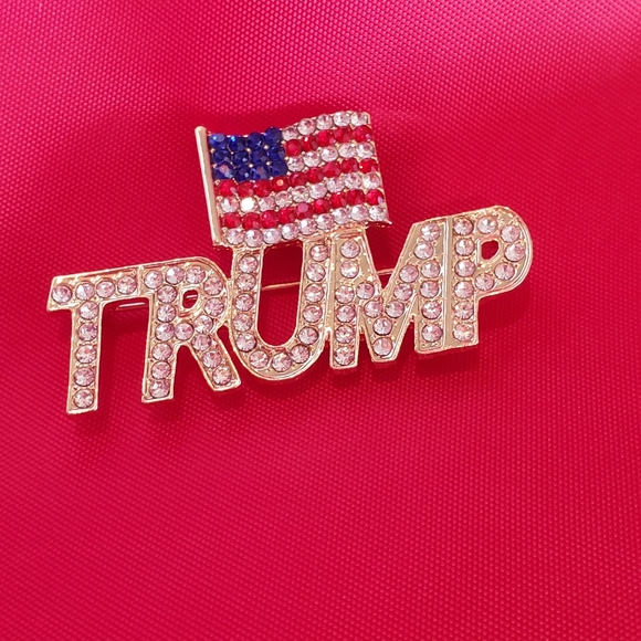Jewelry American Flag Trump Lapel Pin Brooch Poshmark